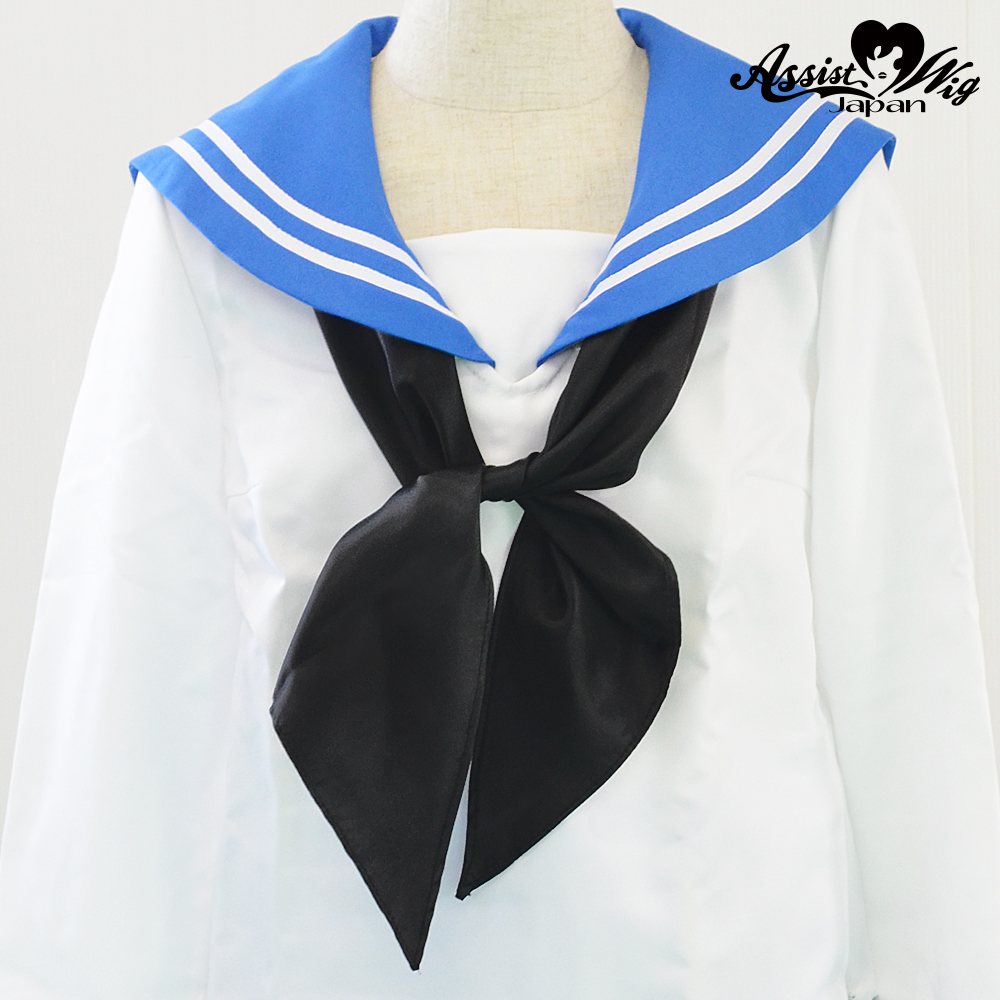 Girls student necktie Black - Cosplay wig general specialty store ...